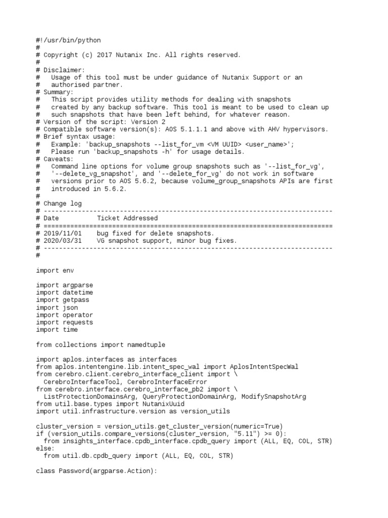 Backup Snapshot - Py | PDF | Computing | Computer Engineering