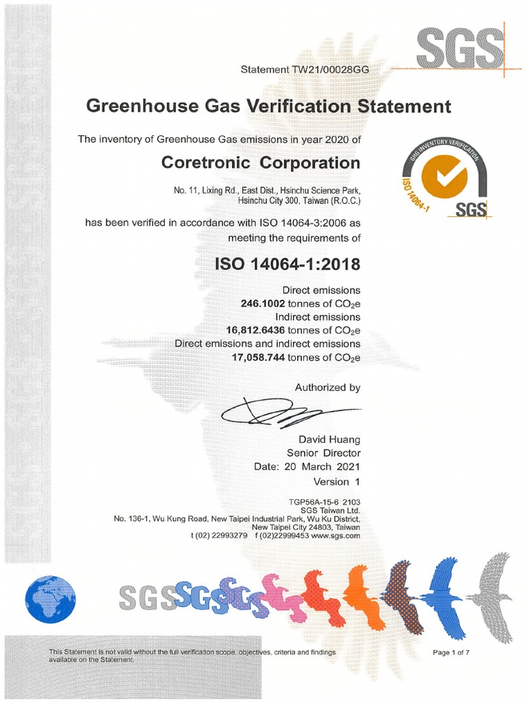 Iso 14064-1 - 2018 - en | PDF