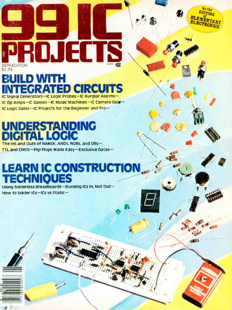 99 IC Projects 1979 | PDF | Electronic Circuits | Amplifier