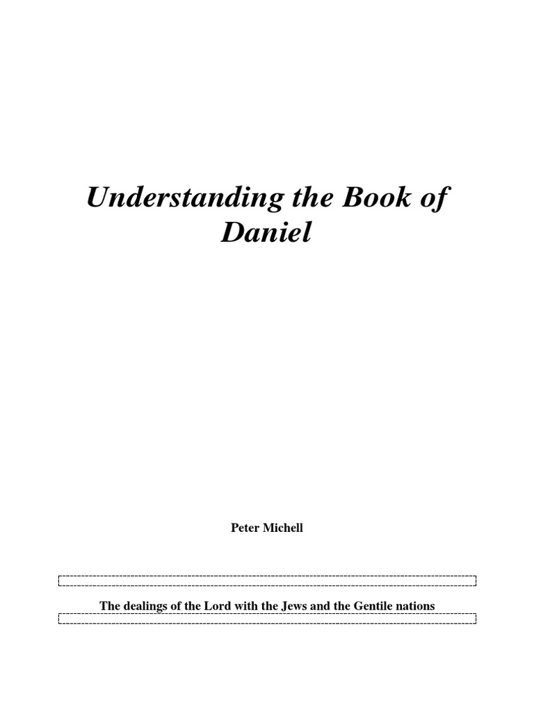 Understanding The Book of Daniel: Peter Michell | PDF | Shadrach ...