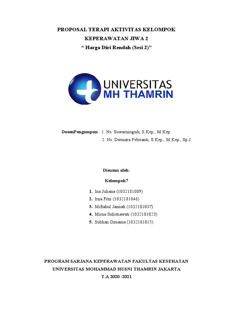 Proposal Tak HDR - Kelompok 7 | PDF