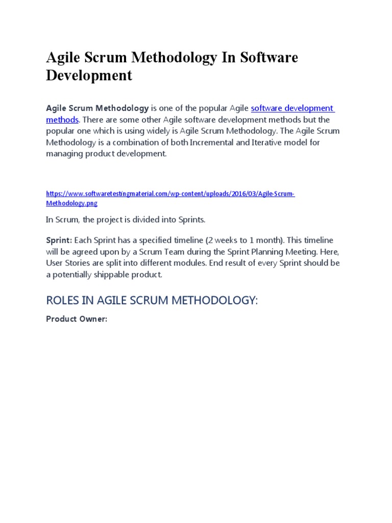 DAY-3 Agile Scrum Method STLC Bug Life Cycle | PDF | Scrum (Software ...