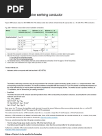 IEC 60364-5-54 - Grounding Size Table | PDF