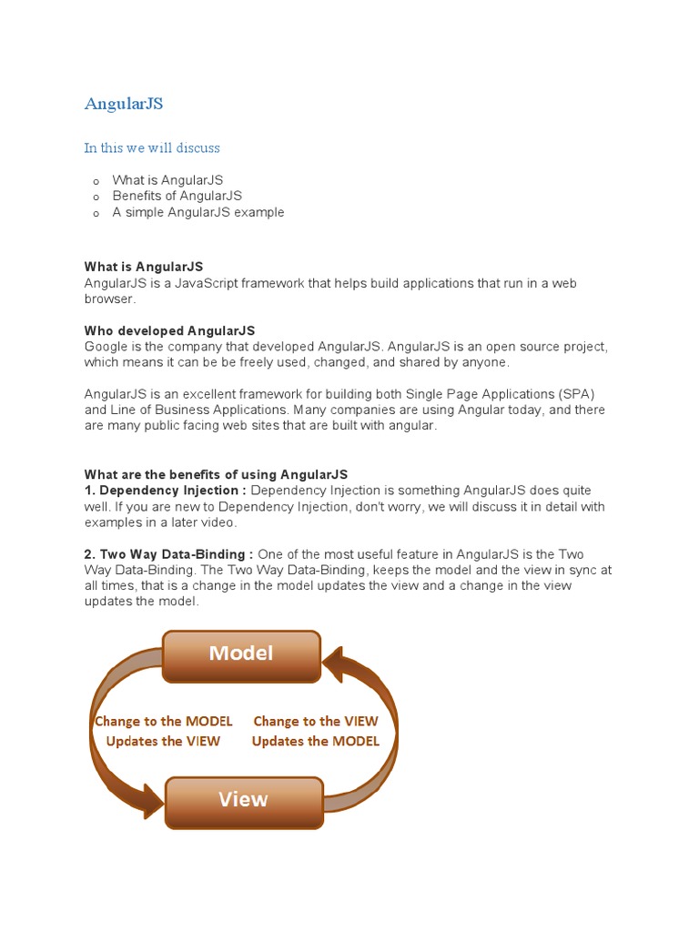 Angularjs: in This We Will Discuss | PDF | Angular Js | Scope (Computer ...