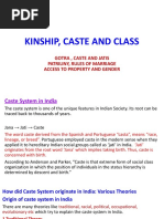 GS Ghurye's Perspective On Caste System Inindia-1 | PDF | Caste | Social Inequality