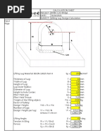 Spread Beam Calculation-070406 | PDF | Beam (Structure) | Bending