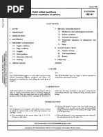 BS EN 10162 2003 Cold Rolled Steel Sections Technical Delivery ...