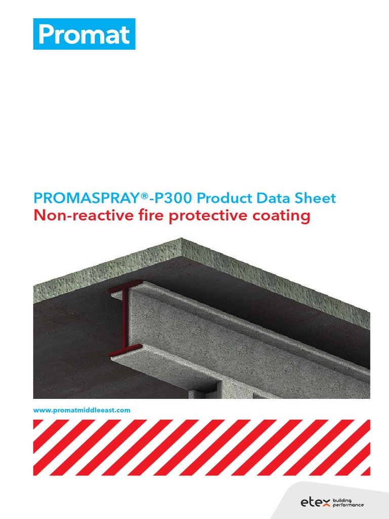 Non-Reactive Fire Protective Coating: PROMASPRAY®-P300 Product Data ...