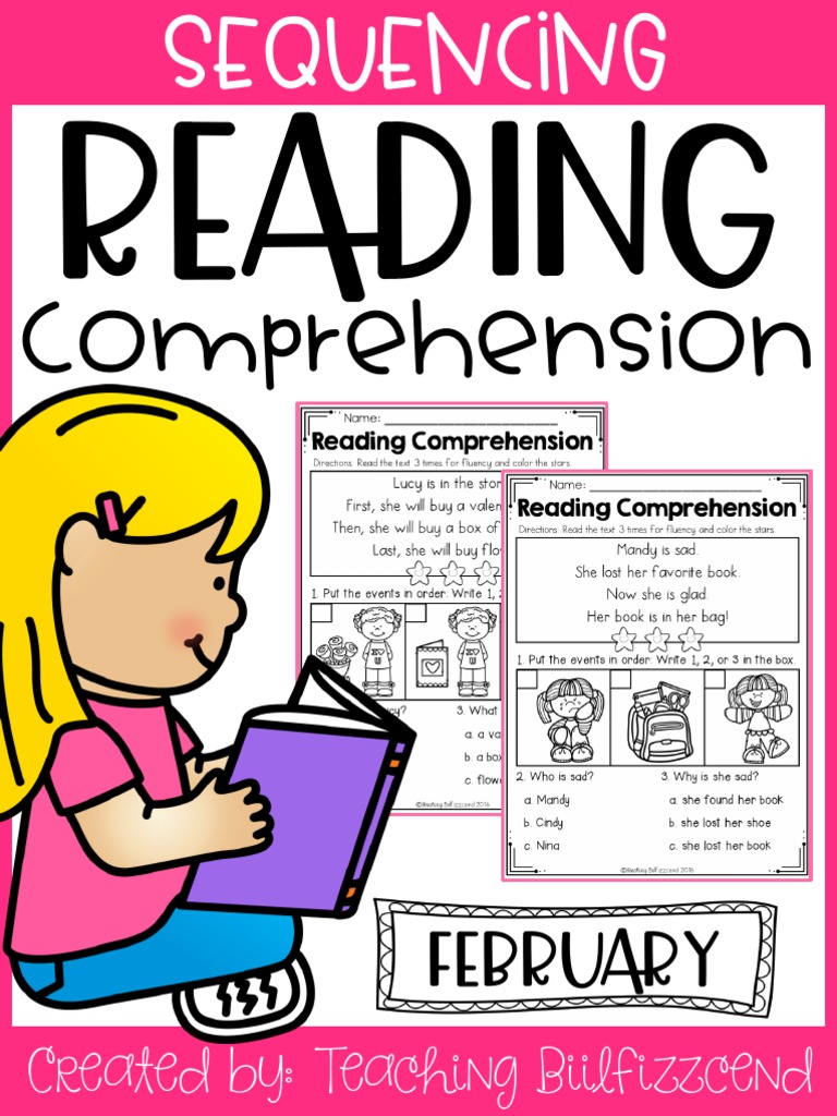 February Sequencing Reading Comprehension | PDF