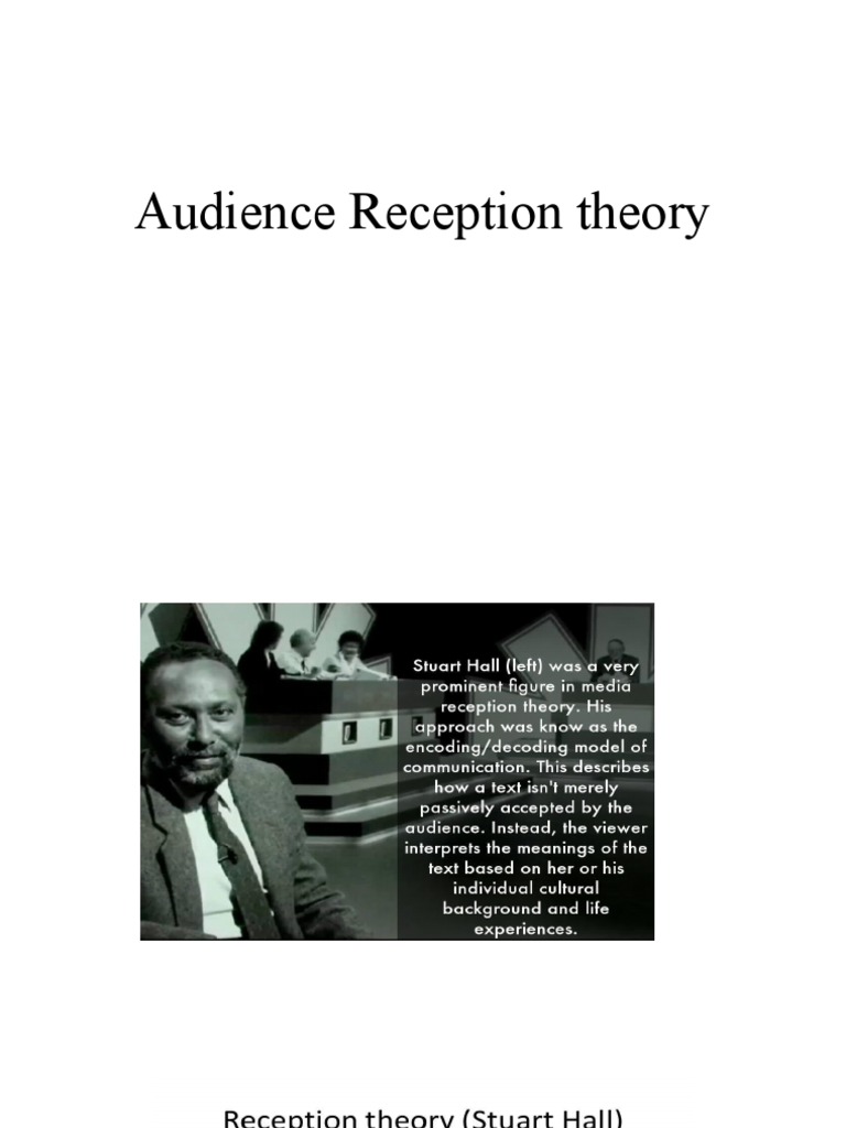 Audience Reception Theory | PDF | Psychological Concepts | Human Nature