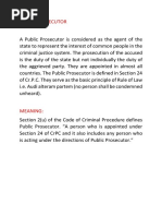 Role of Public Prosecutors in Indian Judicial System | PDF | Plea ...