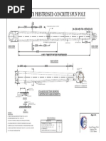 PSCC Poles Drawings | PDF | Concrete | Wire