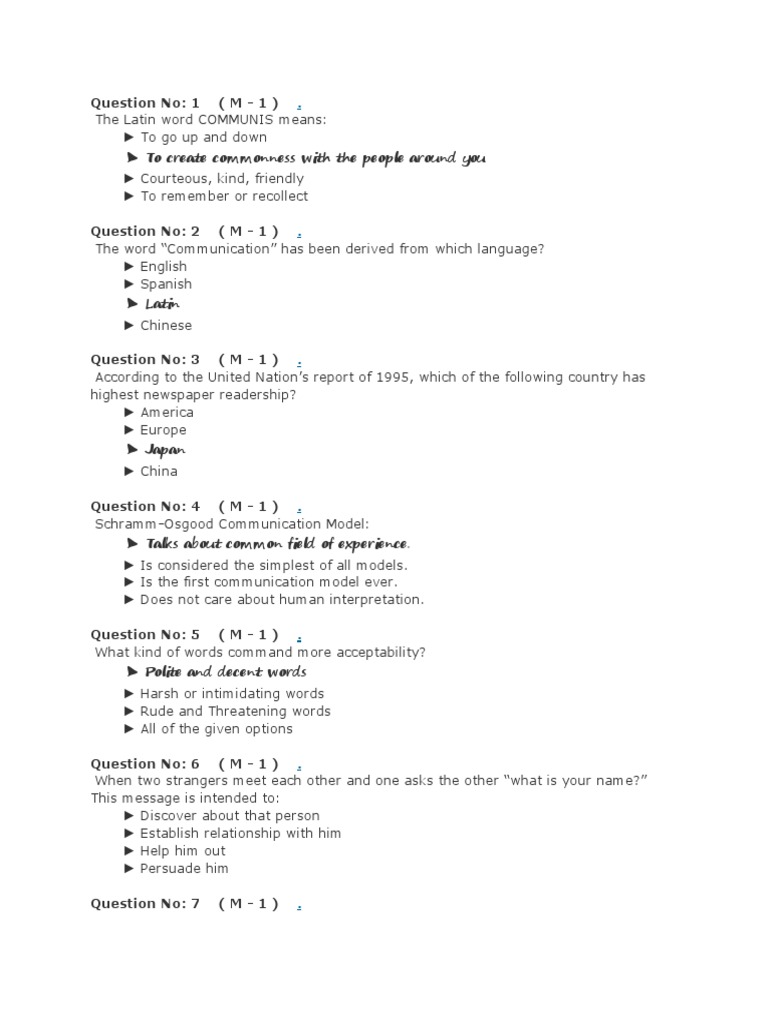 MCM101 Mid Term Mega File | PDF | Communication | Telegraphy MCM101 Mid Term Mega File | PDF | Communication | Telegraphy