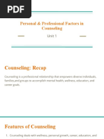Core Values of Counseling | PDF