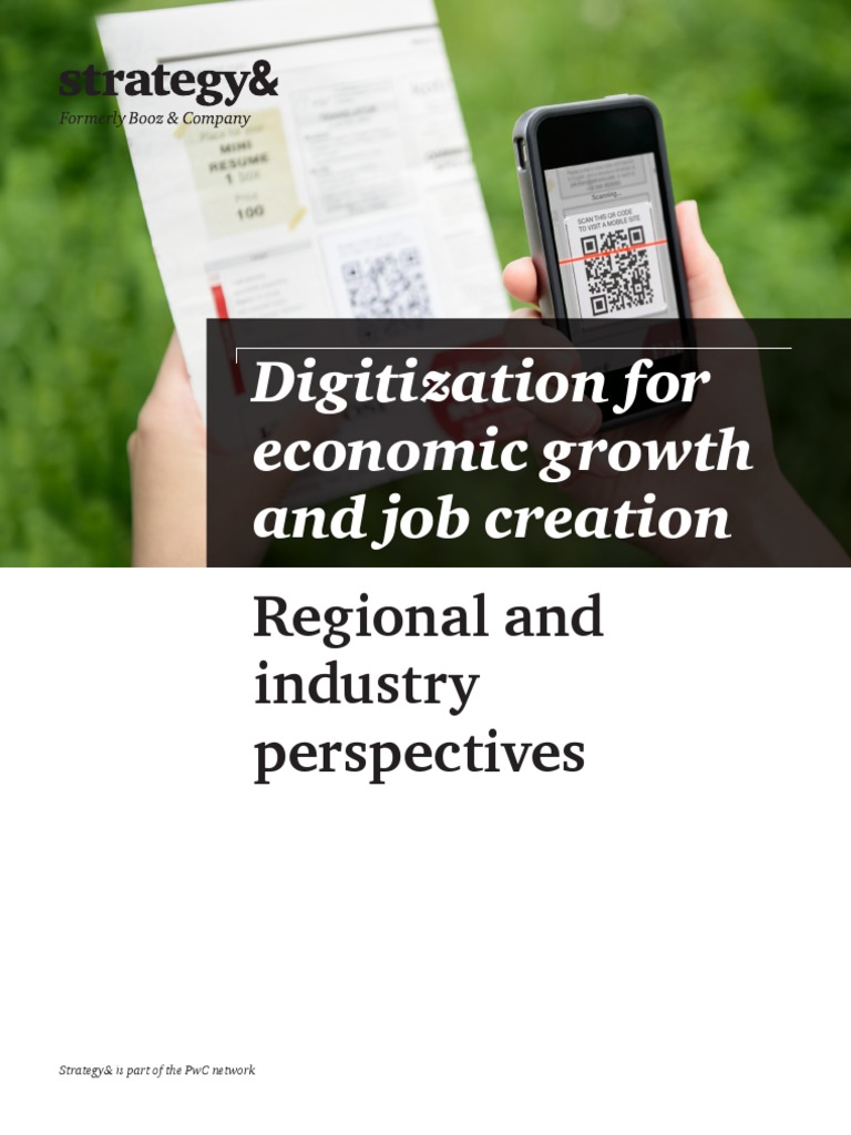 Digitization For Economic Growth and Job Creation | PDF | Employment ...