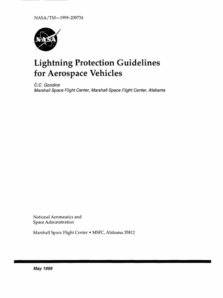 Lightning Protection of Aerospace Vehicle | PDF | Lightning | Electric ...
