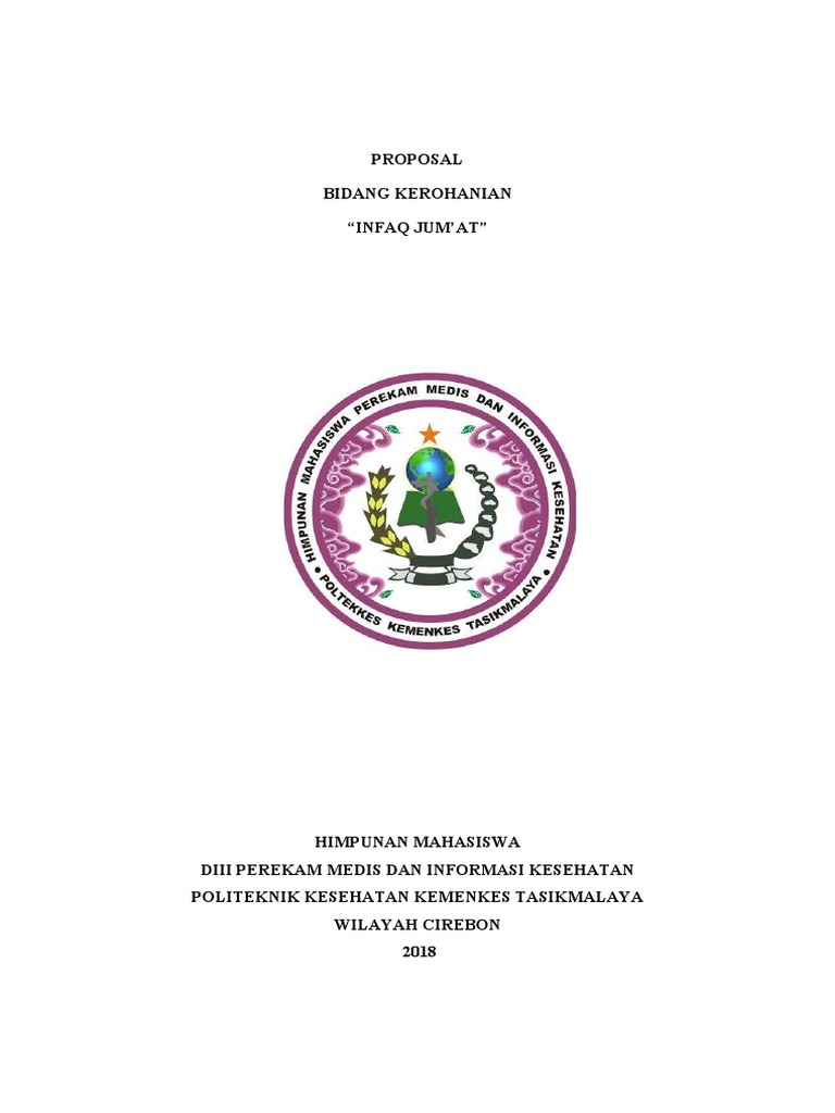 Infaq Jum'at: Program Kerja Mahasiswa | PDF | Ilmu Sosial