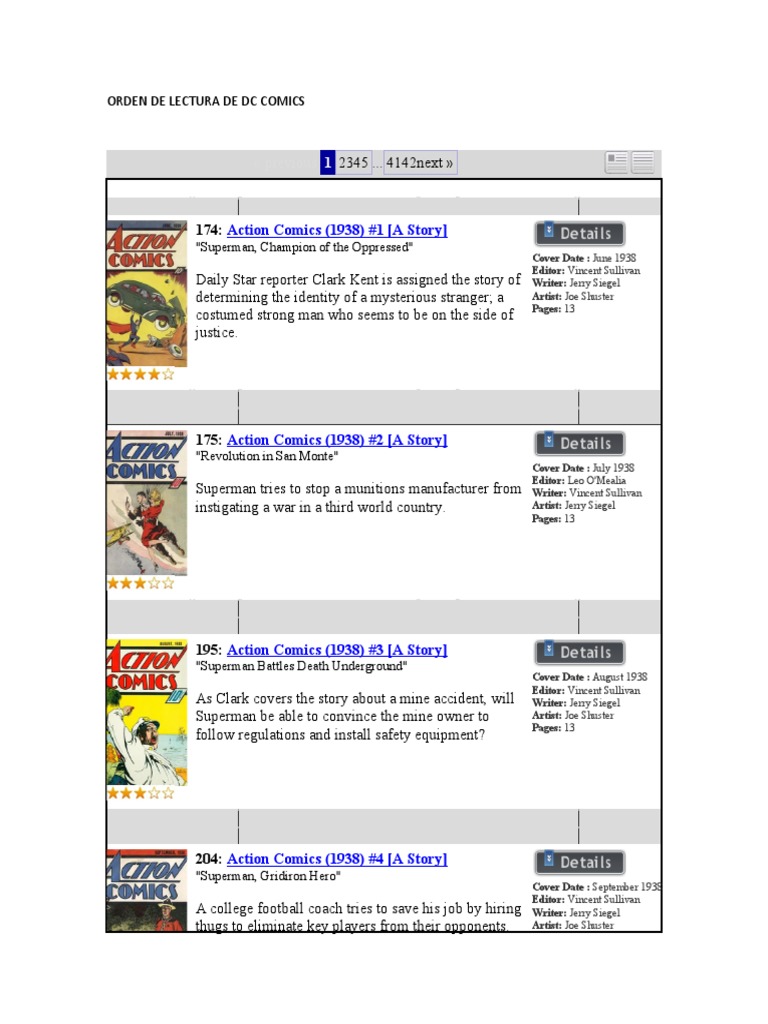 DC Comics Reading Order Guide | PDF | Superman | Batman