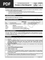 SOP For Waste Management | PDF | Waste Management | Sewage