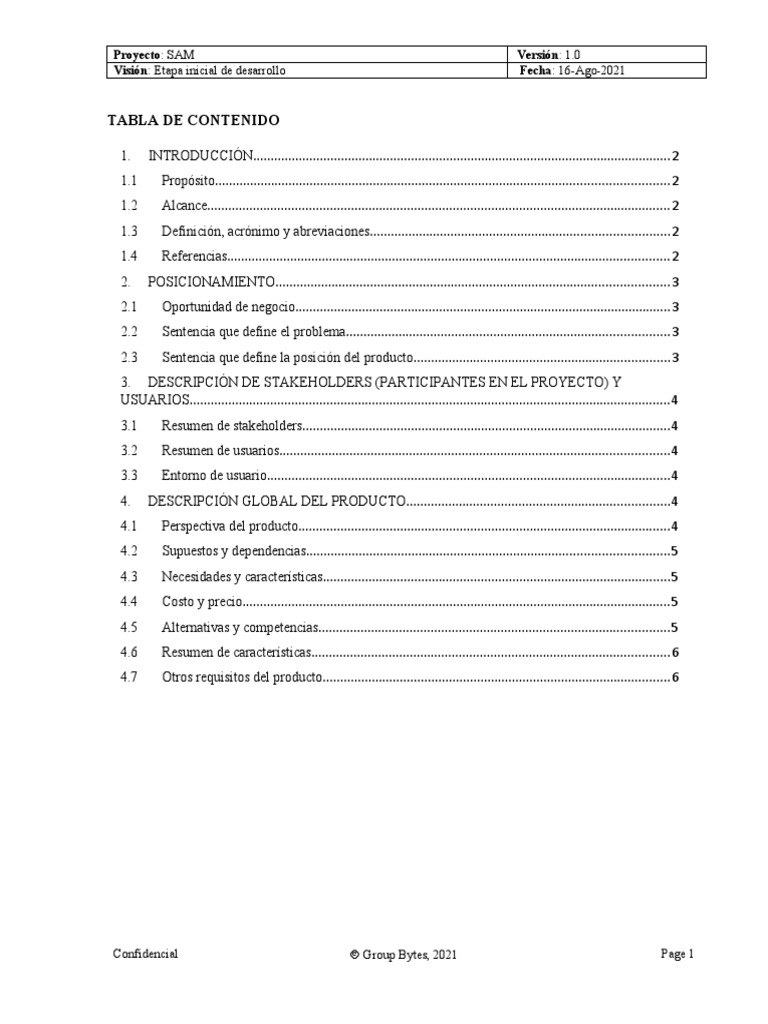 Documento Vision RUP AlquiMaq v01 | PDF | Software | Usuario (informática)