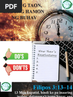 Tagalog Church Sermon | PDF