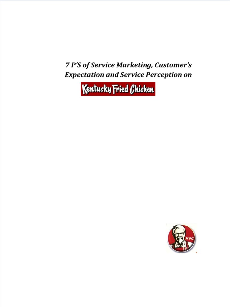 A Report On KFC | PDF | Marketing | Brand