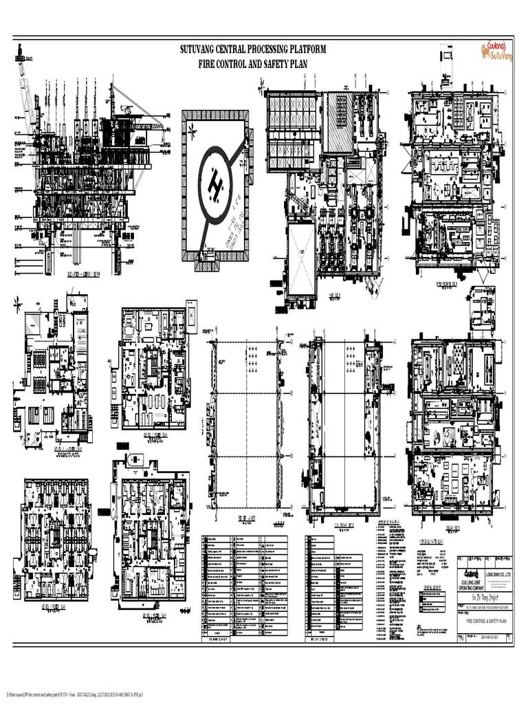2004-4084!05!0001 CPP Fire Control and Safety Plan | PDF | Domestic ...