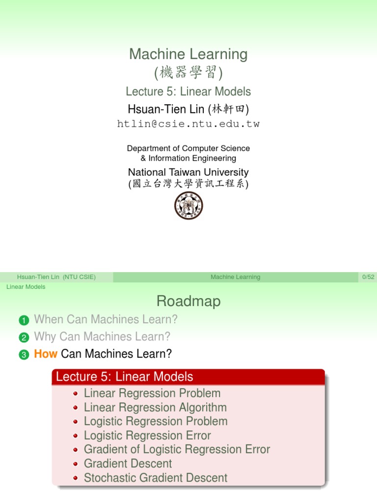 05 Draft | PDF | Regression Analysis | Machine Learning