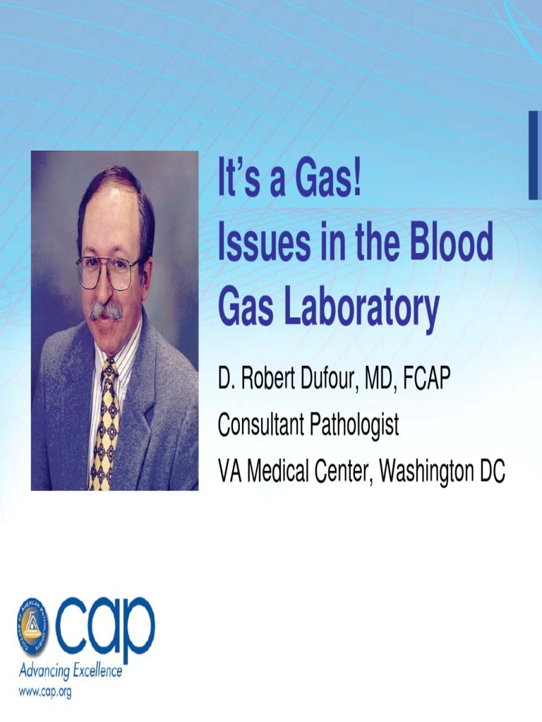 It's A Gas! Issues in The Blood Gas Laboratory | PDF | Calibration ...