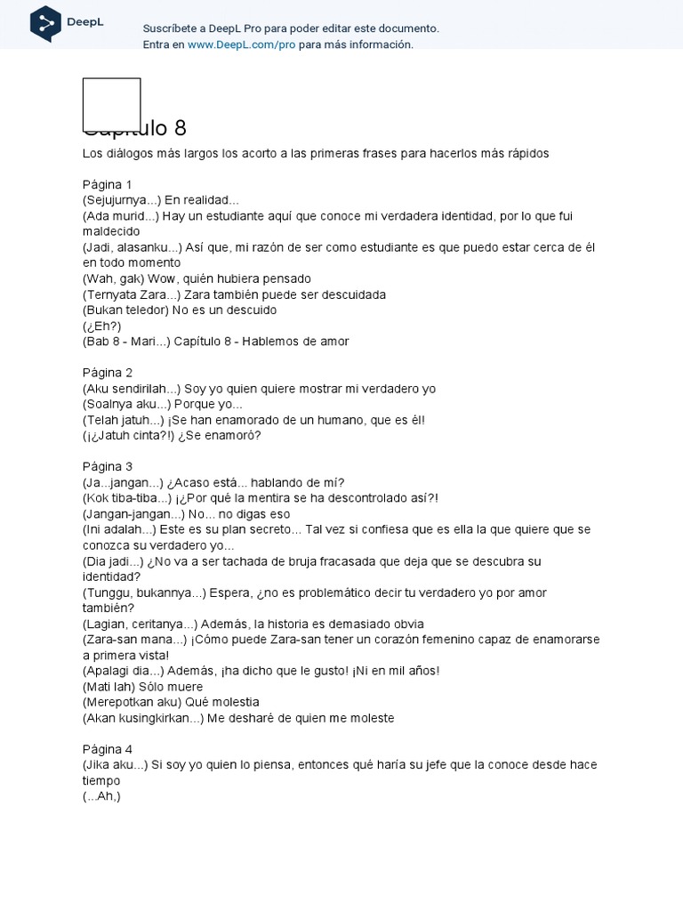 The Witch Chapter 8 ES | PDF