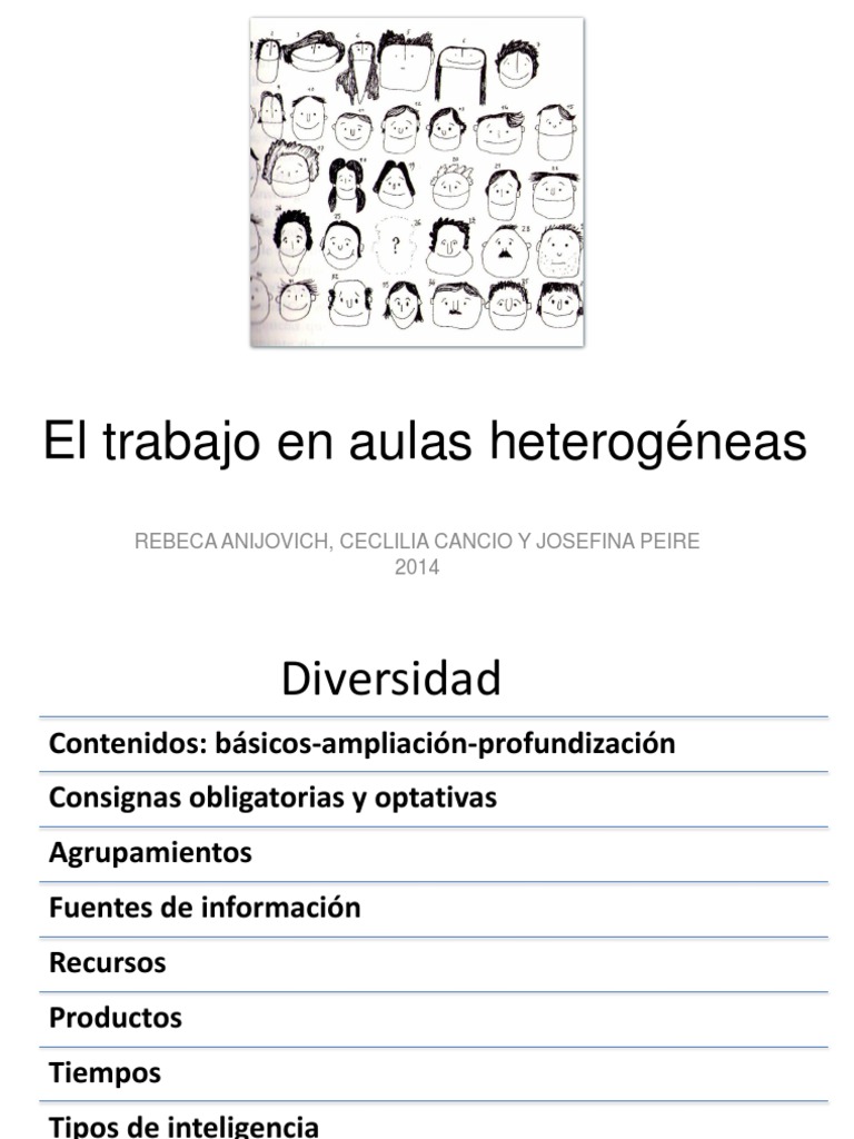 Rebeca Anijovich Aulas Heterogeneas | PDF | Aprendizaje | Cognición