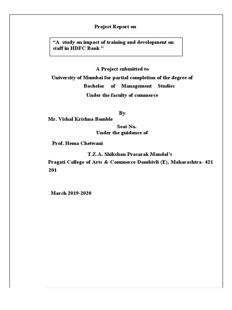 Black Book Project Soft | PDF | Goal | Employment