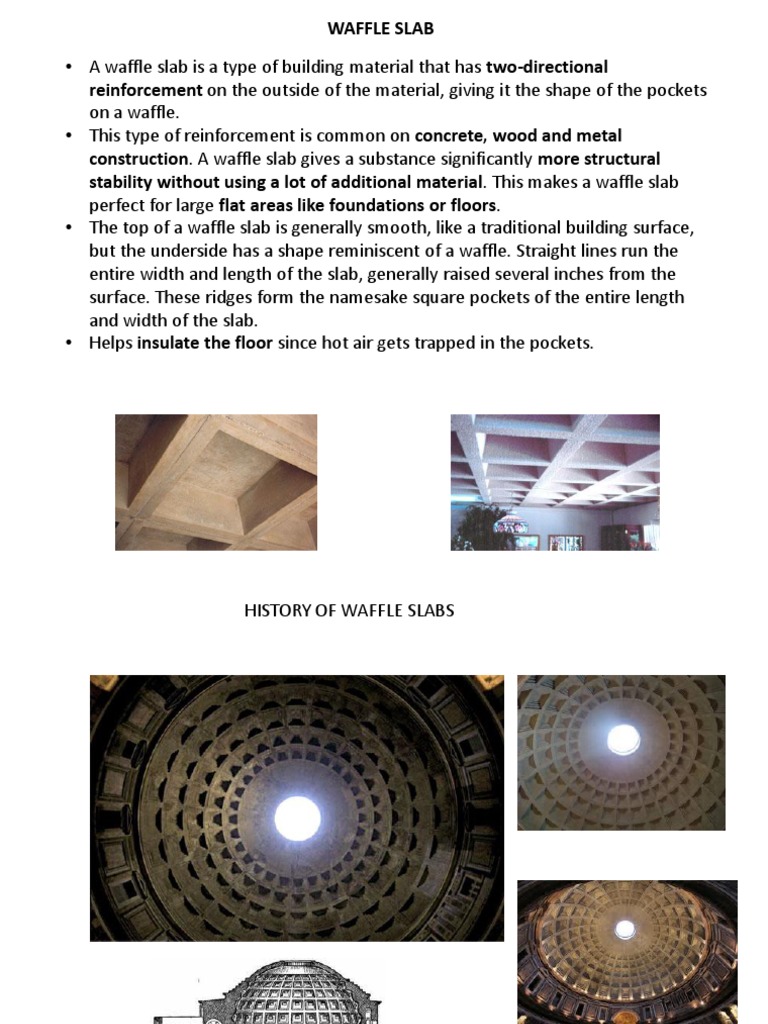 Waffle Slab | PDF | Beam (Structure) | Concrete