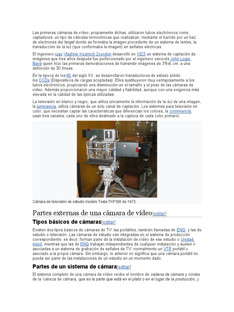 CAMARA | PDF | Óptica | Ingeniería Informática