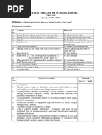 Wound Care and Dressing Checklist | PDF | Wound | Surgery