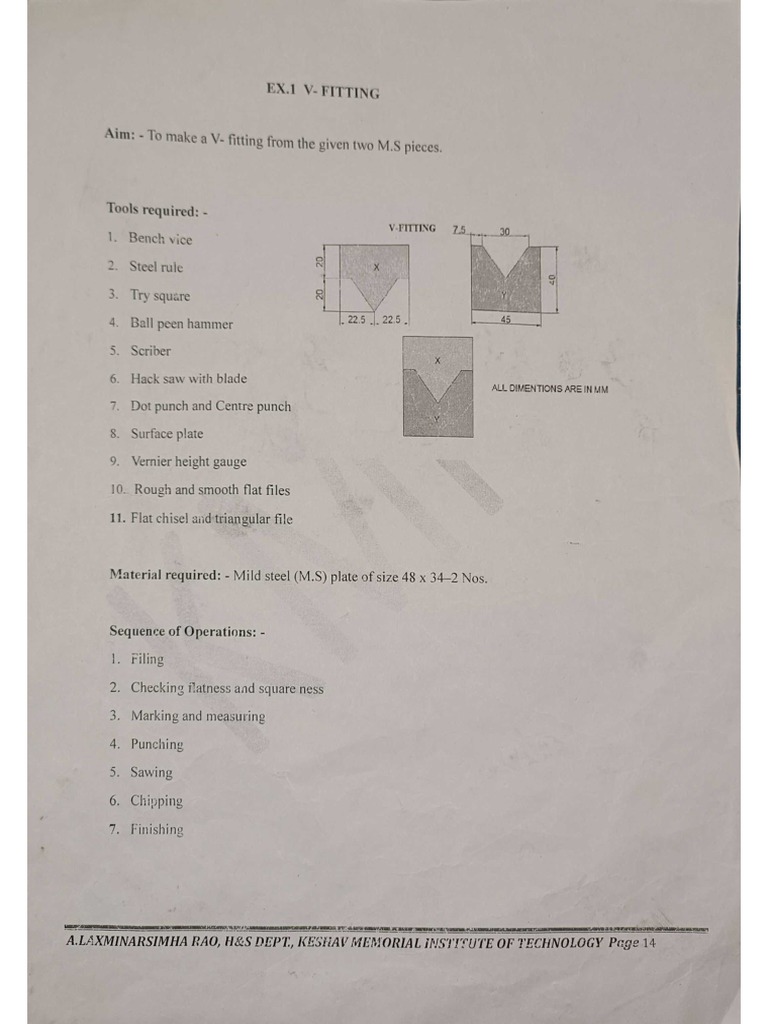 Engg Work Shop | PDF