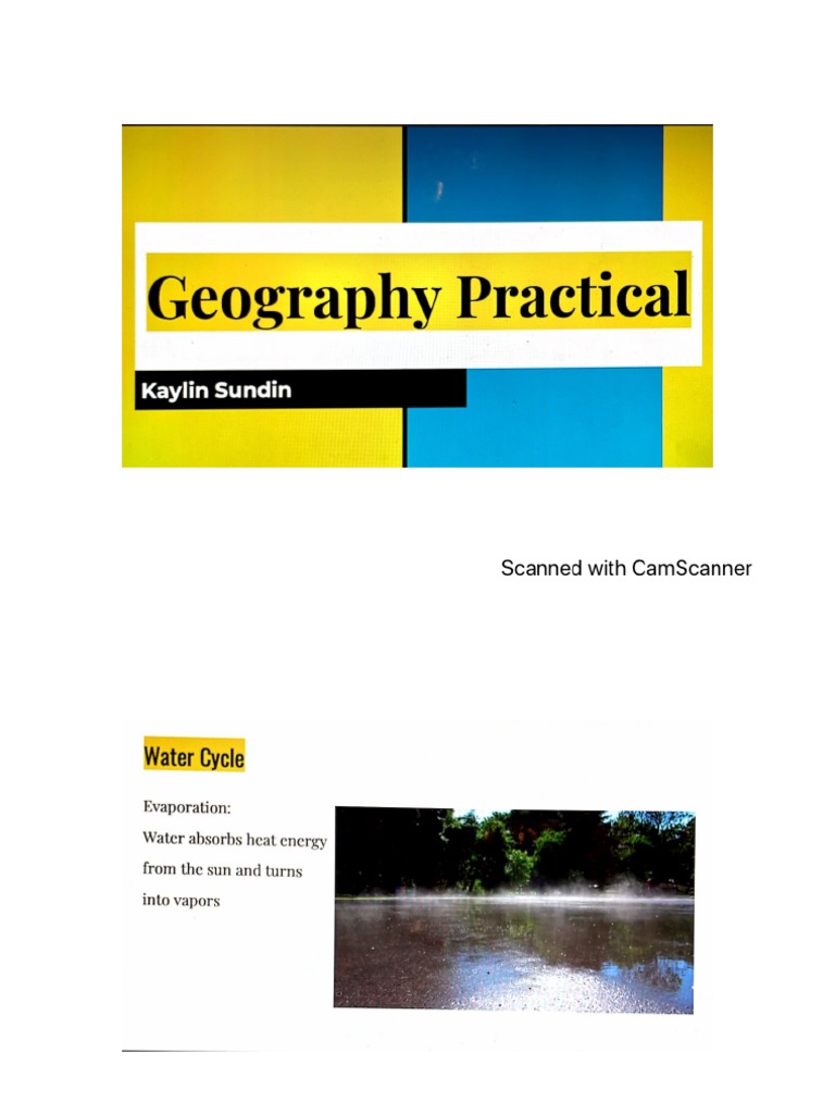 Geography Practical | PDF