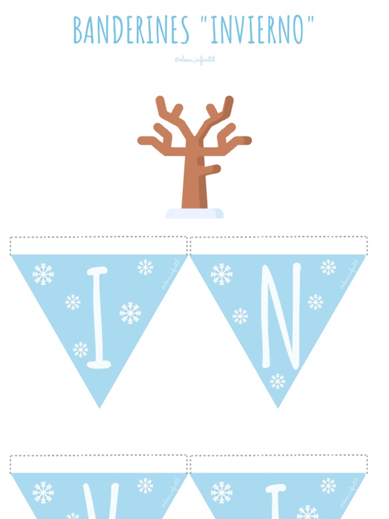 Banderines Invierno | PDF