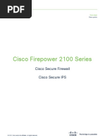 Cisco Firepower 1000 Series Datasheet | PDF | Usb | Computer Network