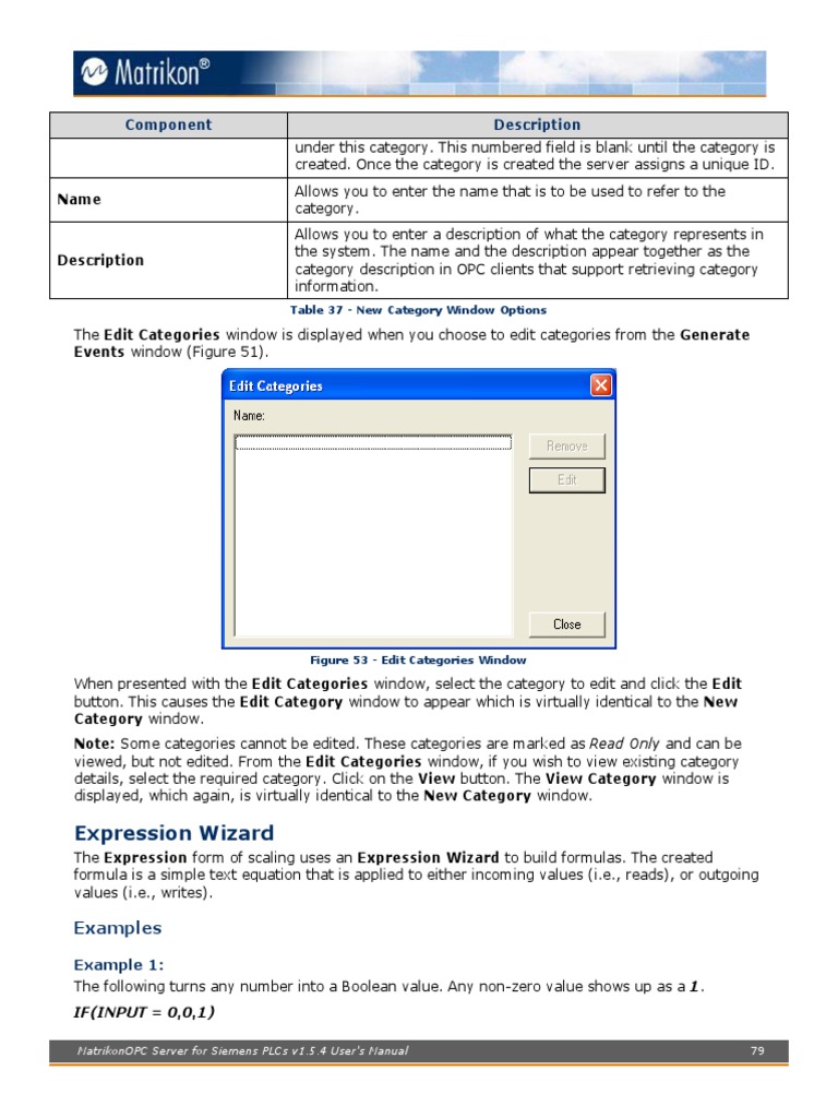 MatrikonOPC Server For Siemens PLCs User Manual (074-178) (006-105) | PDF | String (Computer ...