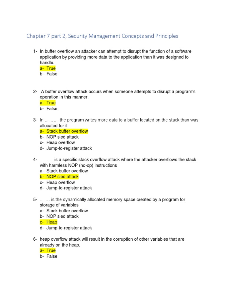 MCQ On Chapter 7 Part 2 | PDF | Computer Virus | Malware