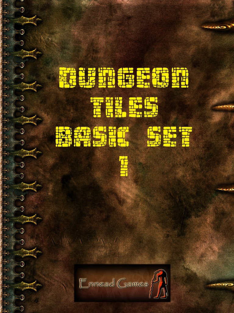 Basic Dungeon Tiles Starter Set | PDF | Home & Garden