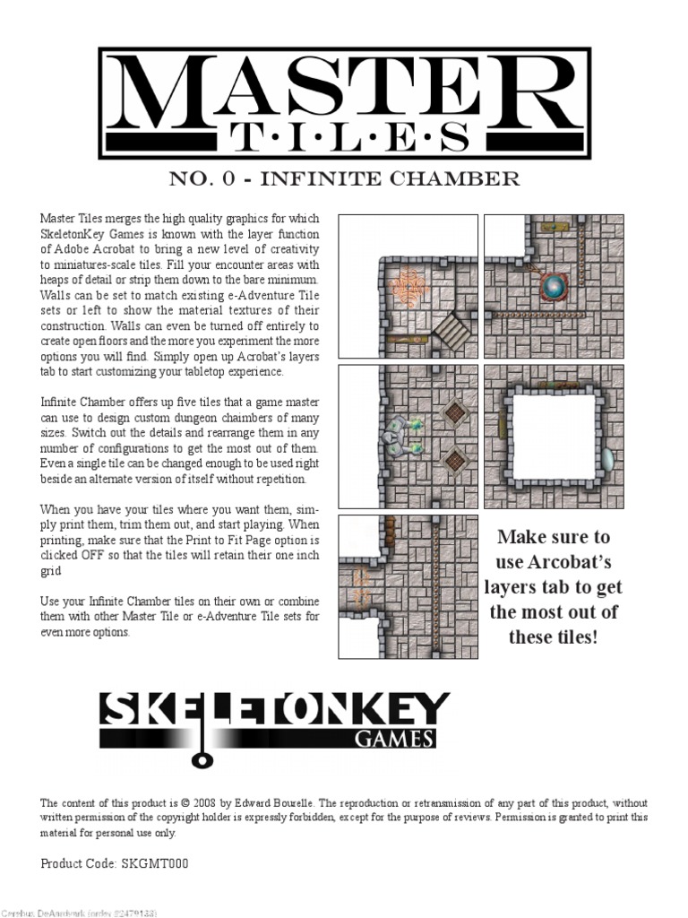 Master Tiles No 0 Infinite Chamber | PDF