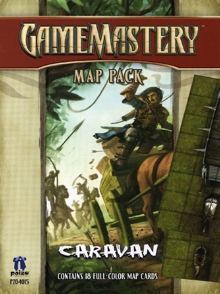 Pzo4015 - Gamemastery - Map Pack - Caravan | PDF