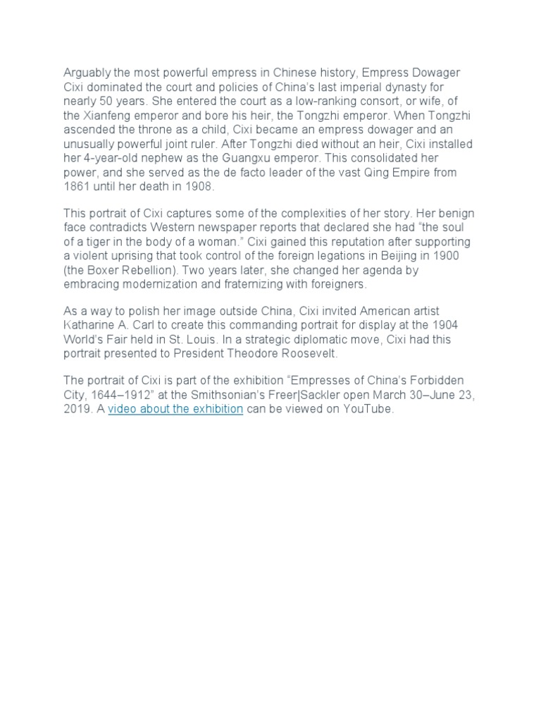 Last Empress of China | PDF