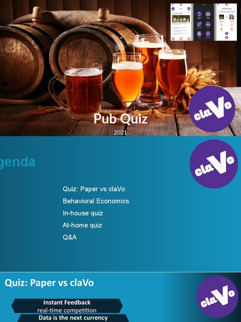 Pub Quiz | PDF