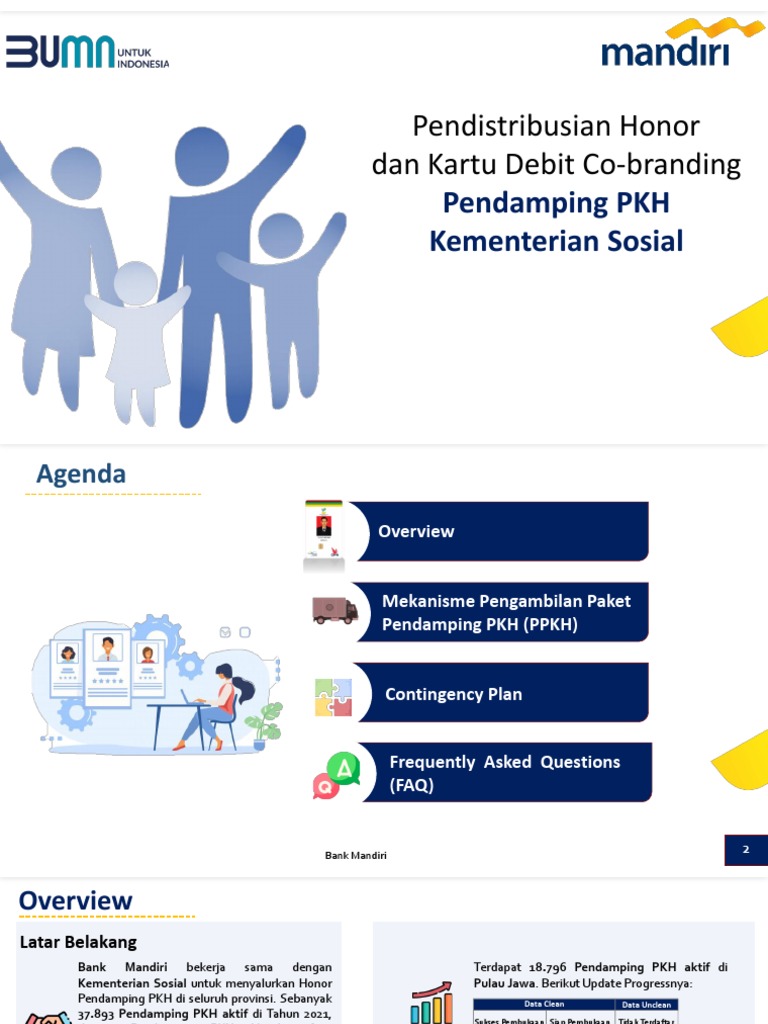 Materi Sosialisasi Pendistribusian Kartu Pendamping PKH Bersama JSK ...