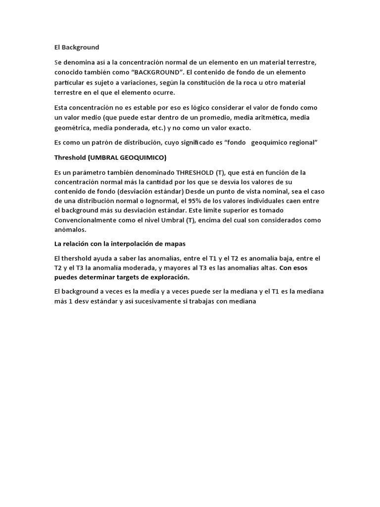 El Background | PDF