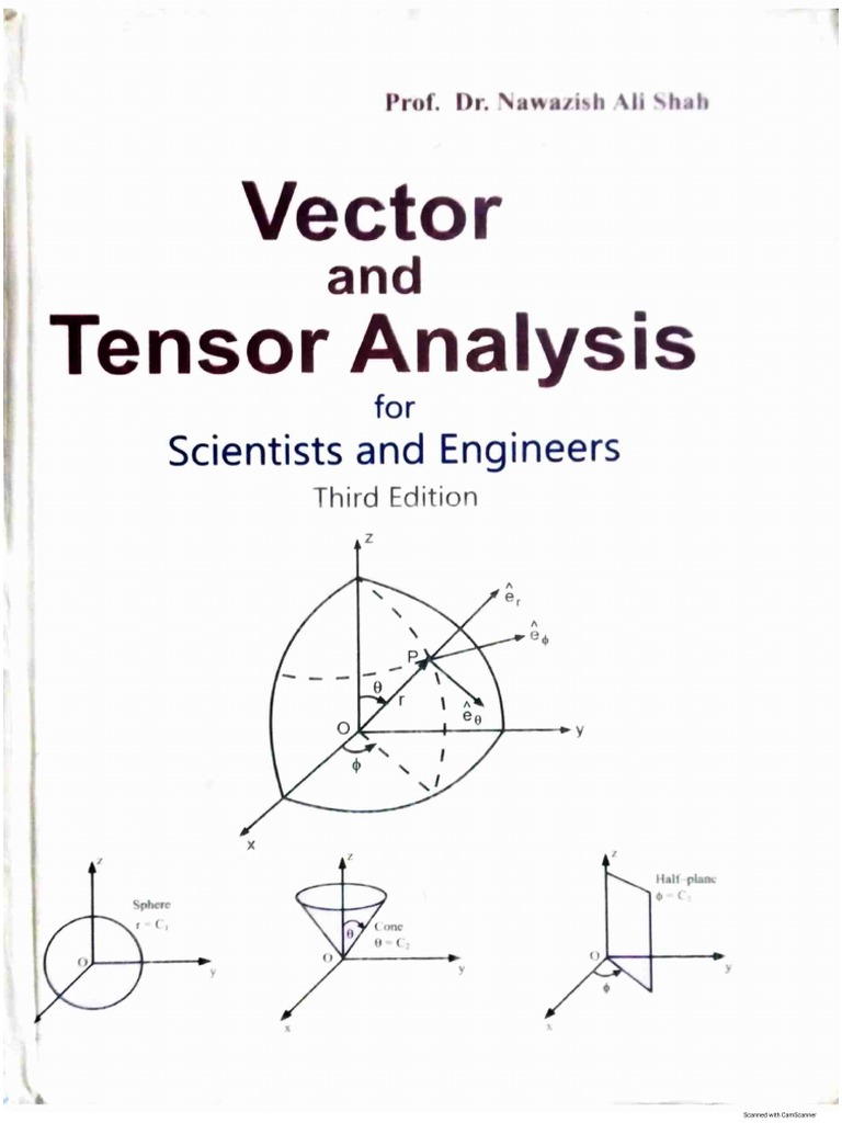 Vector and Tensor Analysis by Dr. Nawazish Ali Shah | PDF