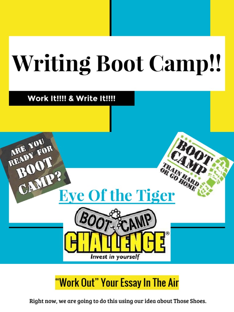 Writing Boot Camp: Essay Essentials | PDF | Essays